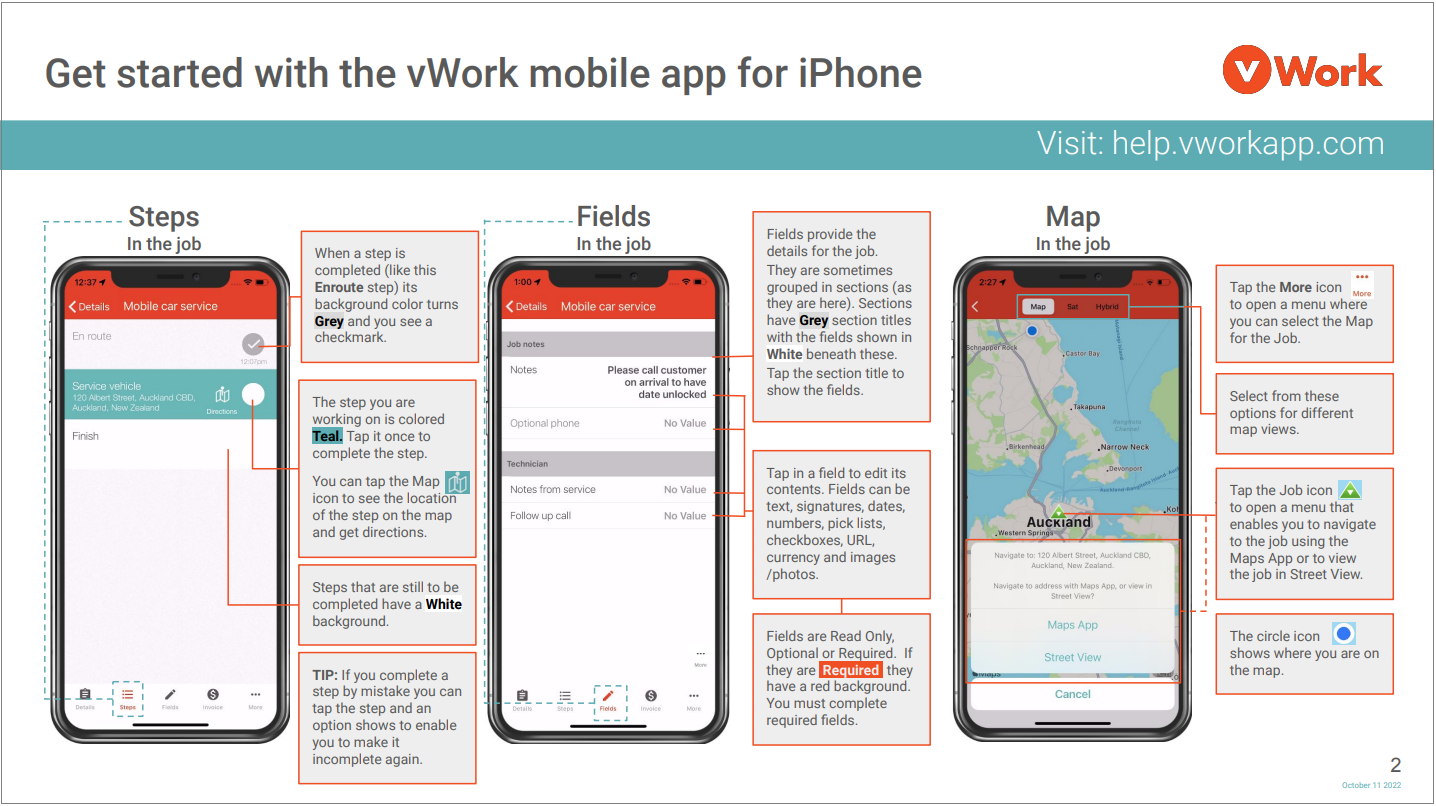 iOS: Quick Start Guide – vWork Support