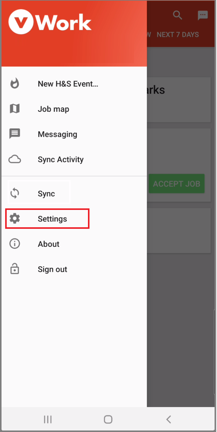 Android Vwork Mobile App Turn On Mobile Reminders Vwork Support