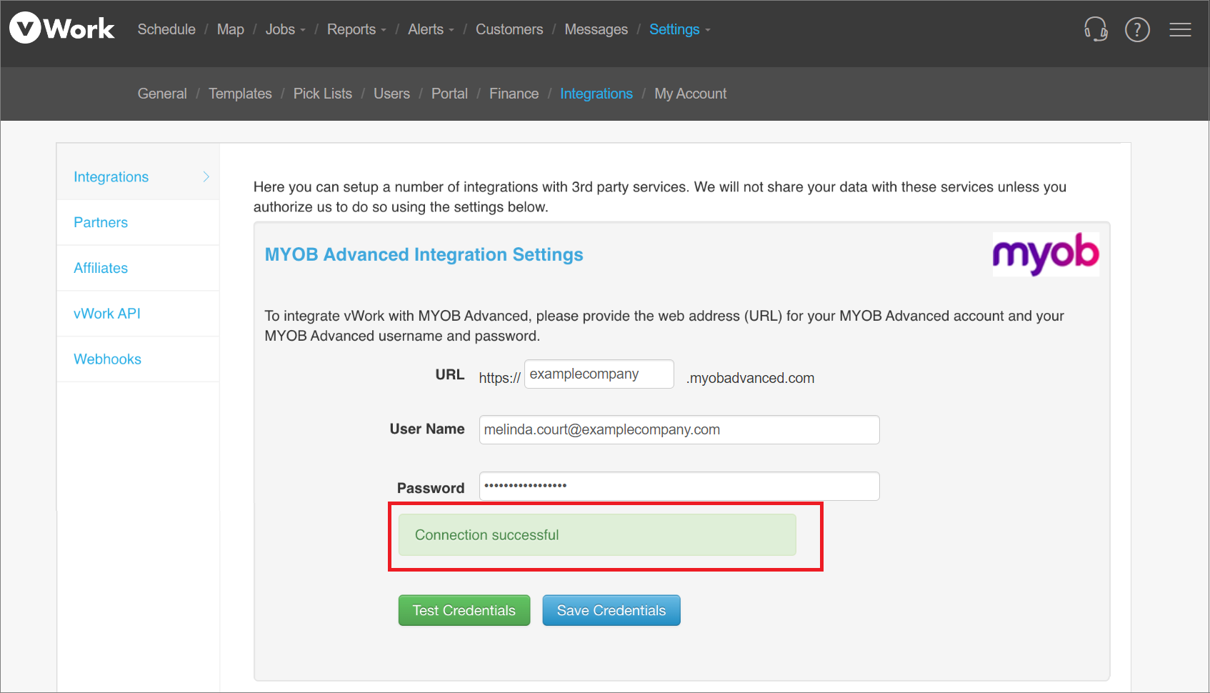 MYOB Acumatica: Connect vWork to MYOB Acumatica – vWork Support