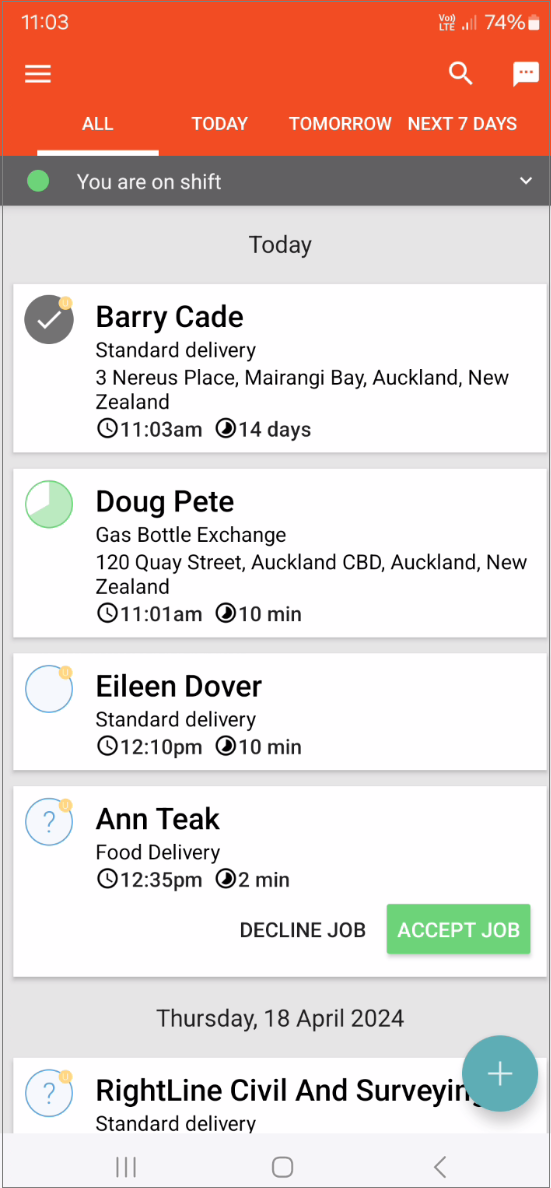 Android vWork mobile app - an introduction – vWork Support