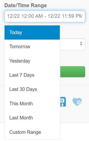 How To Use The Date Time Range Filter When Using Run Now VWork Support