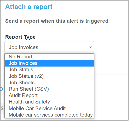 Set up an Alert – vWork Support