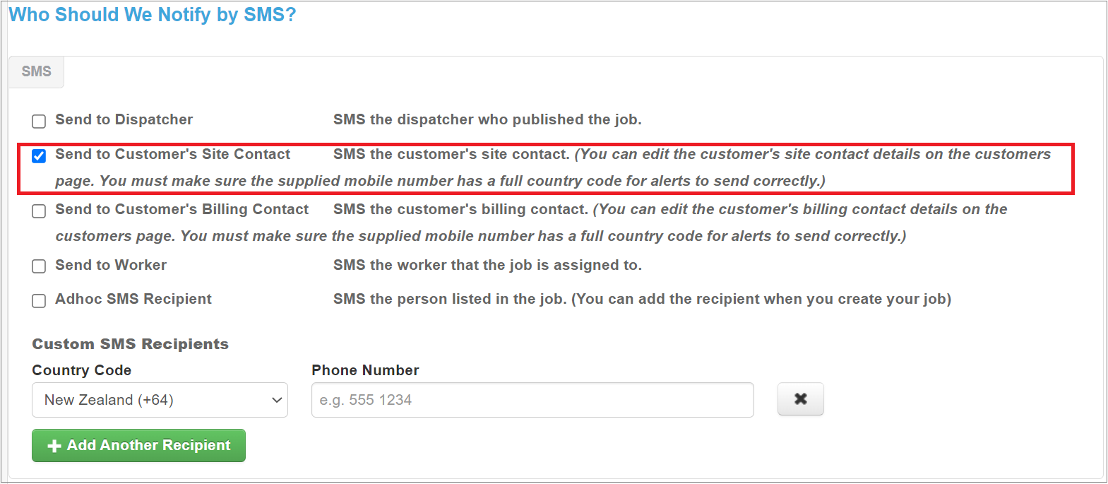 Set up an Alert – vWork Support
