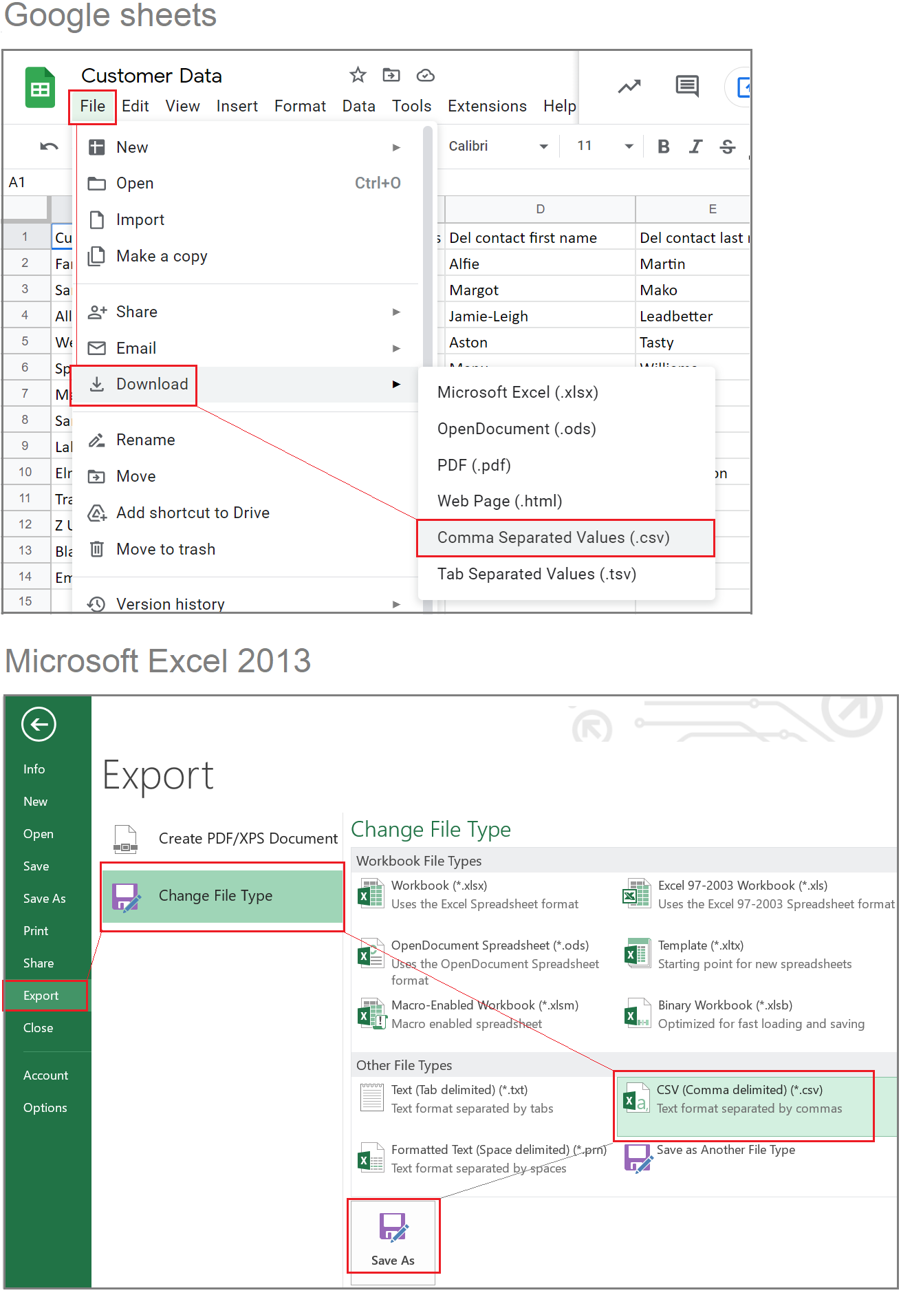 Prepare A CSV File To Import Data Into VWork VWork Support
