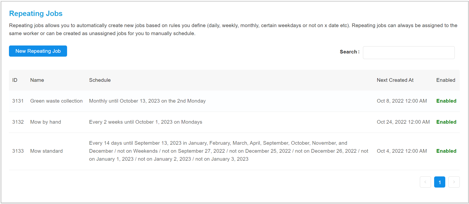 What are Repeating Jobs? – vWork Support